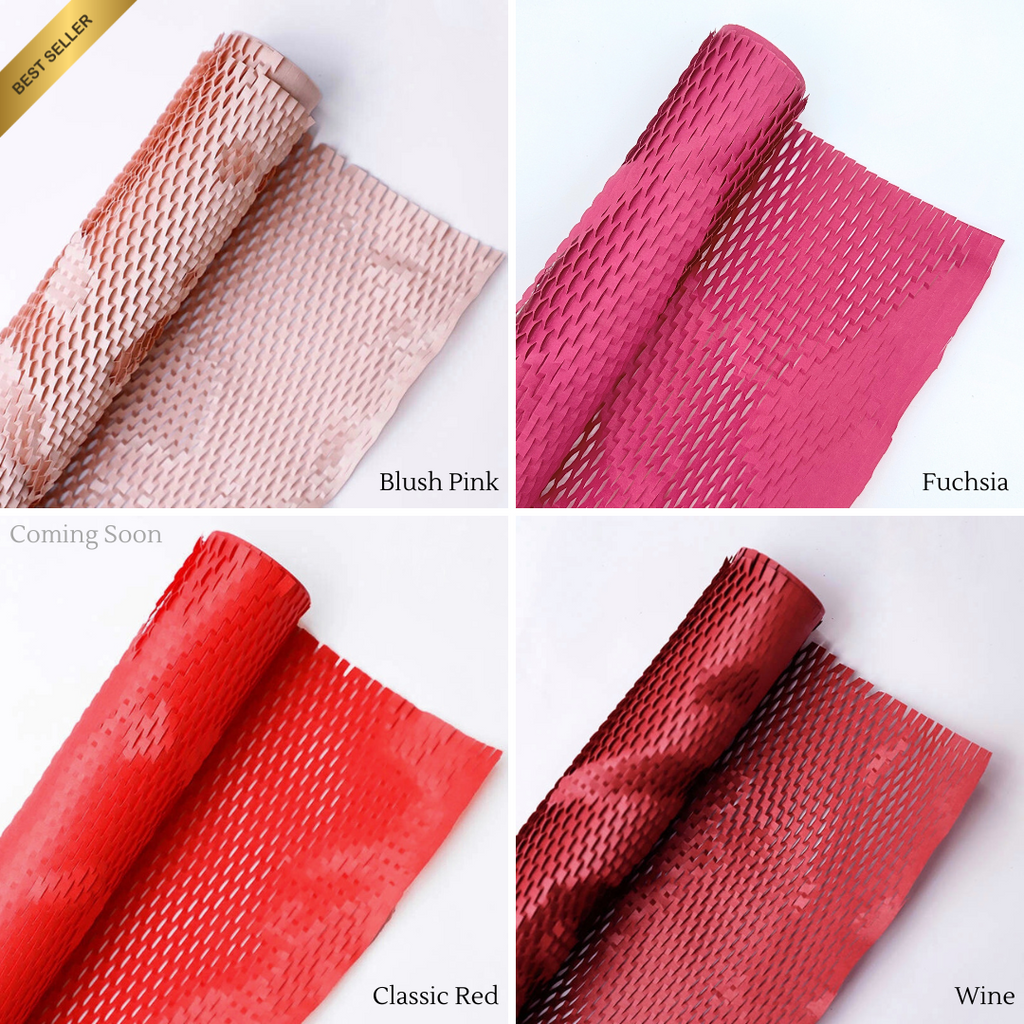 Honeycomb Packing Paper - Colored – Vérité Eco Packaging